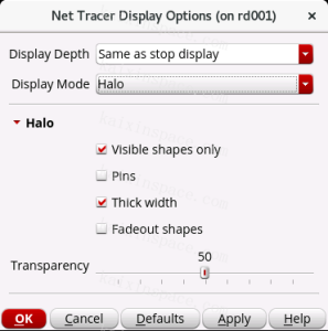 Virtuoso(Layout XL)高亮神器 Net Tracer功能介绍及使用方法 - 藍色天空