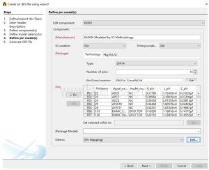 使用SPISim整合IO IBIS数据和Package数据产生一个完整的器件IBIS模型 - 藍色天空