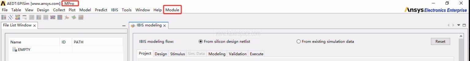 使用 Io Dspf Netlist 生成对应的ibis模型 藍色天空