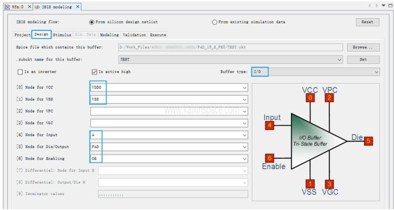 使用 IO DSPF Netlist 生成对应的IBIS模型 - 藍色天空