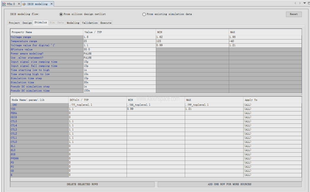 使用Circuit组件验证生成IBIS模型的正确性（DSPF vs IBIS） - 藍色天空