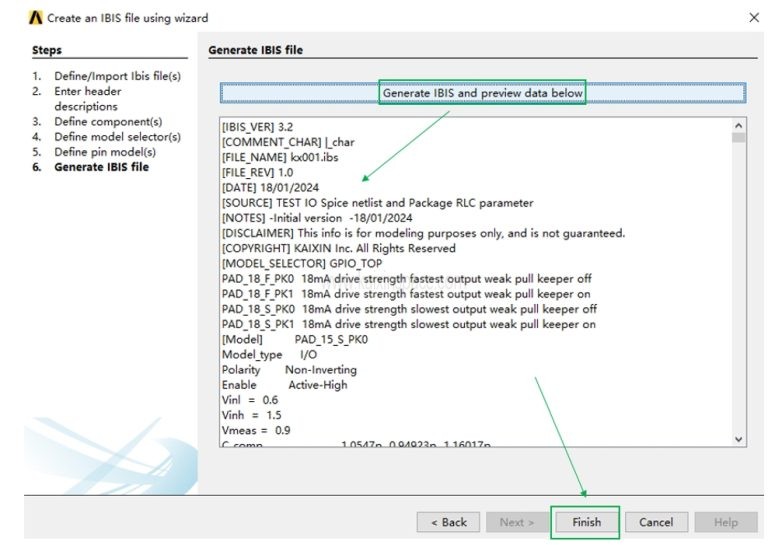 使用SPISim整合IO IBIS数据和Package数据产生一个完整的器件IBIS模型 - 藍色天空